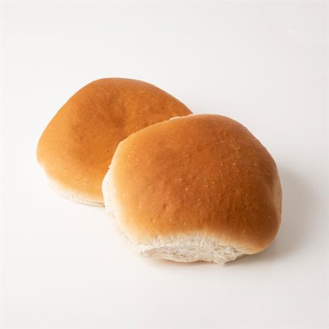 Windmill Bakery - 2 White Jumbo Baps